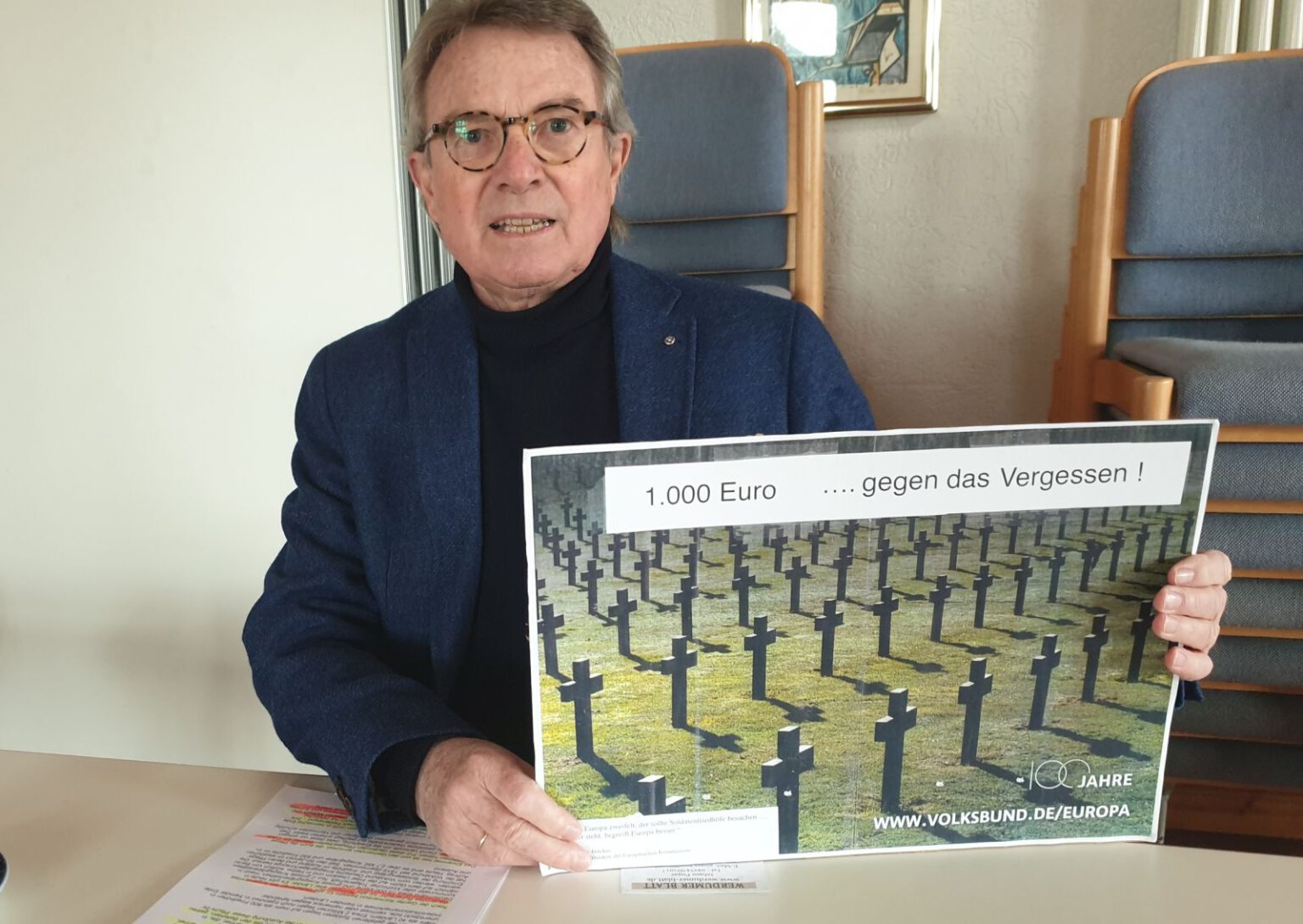 1000 F r Das Ehrenmal Werdumer Blatt